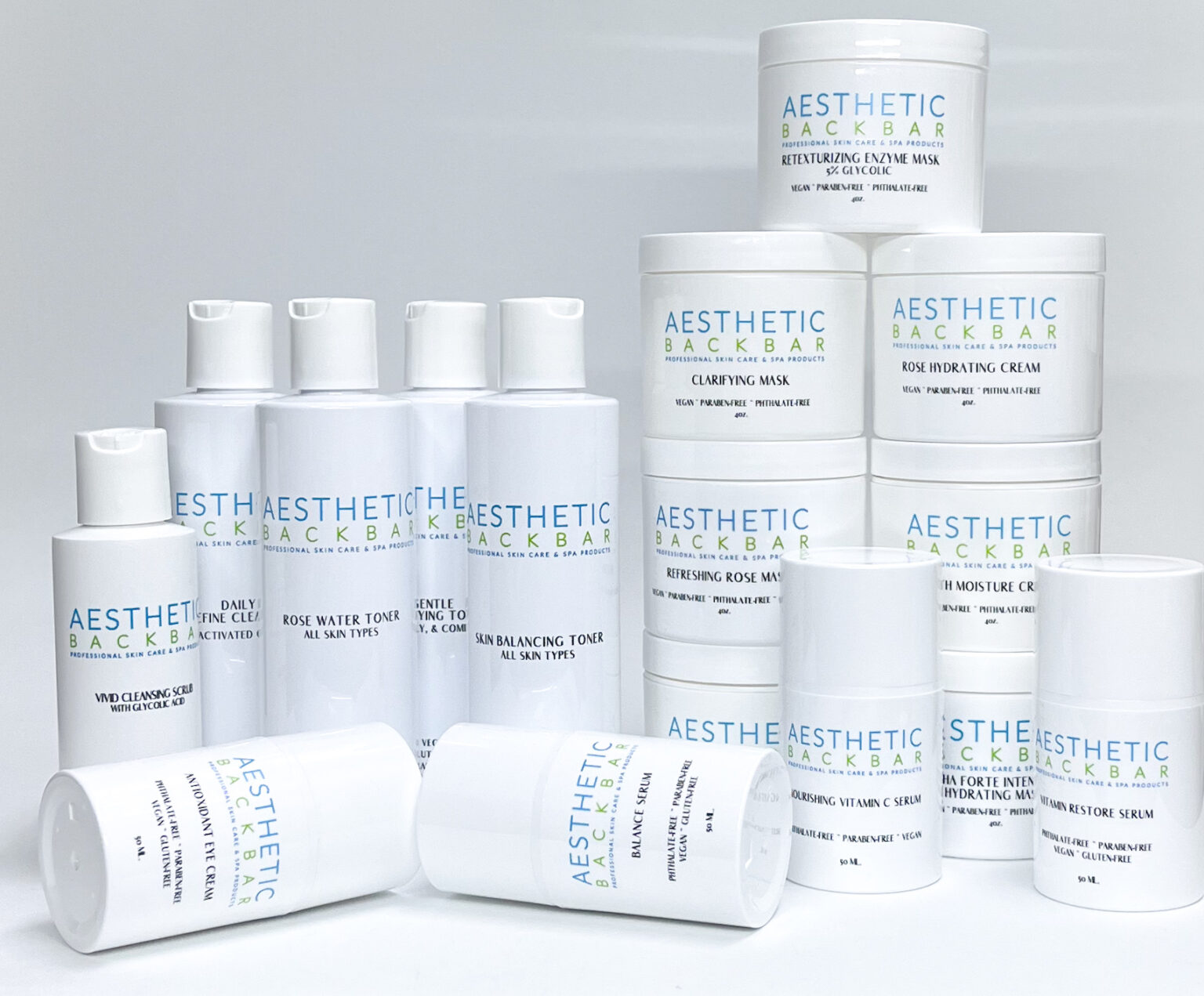 Starter Treatment Kit - Complete Full Size Kit - Aesthetic Back Bar
